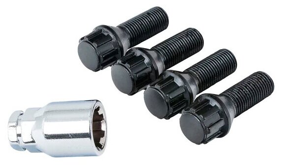 Болты-Секретки колесные BIMECC UB527-BLK