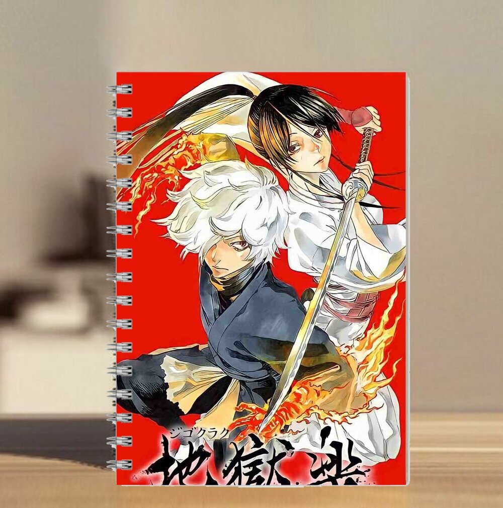 Скетчбук по аниме Адский рай №2