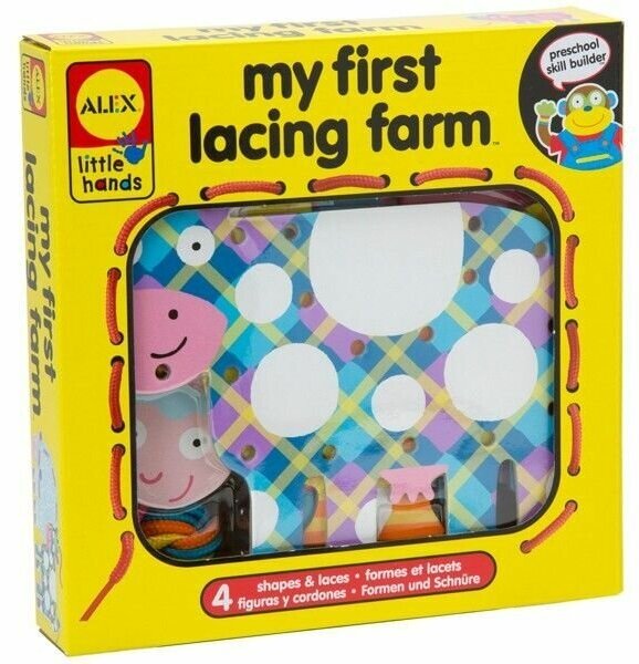 Alex Игрушка - шнуровка Веселая ферма 1457M