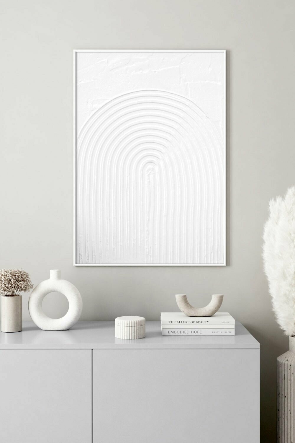 Картина на стену Арки рельефная DECORMARKT, 50х70 см, ручная работа