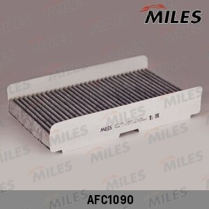 Фильтр салона Citroen C3 01-, C4 04-, DS4 11-; Peugeot 307 01- 308 07-, 408 12- Miles угольный