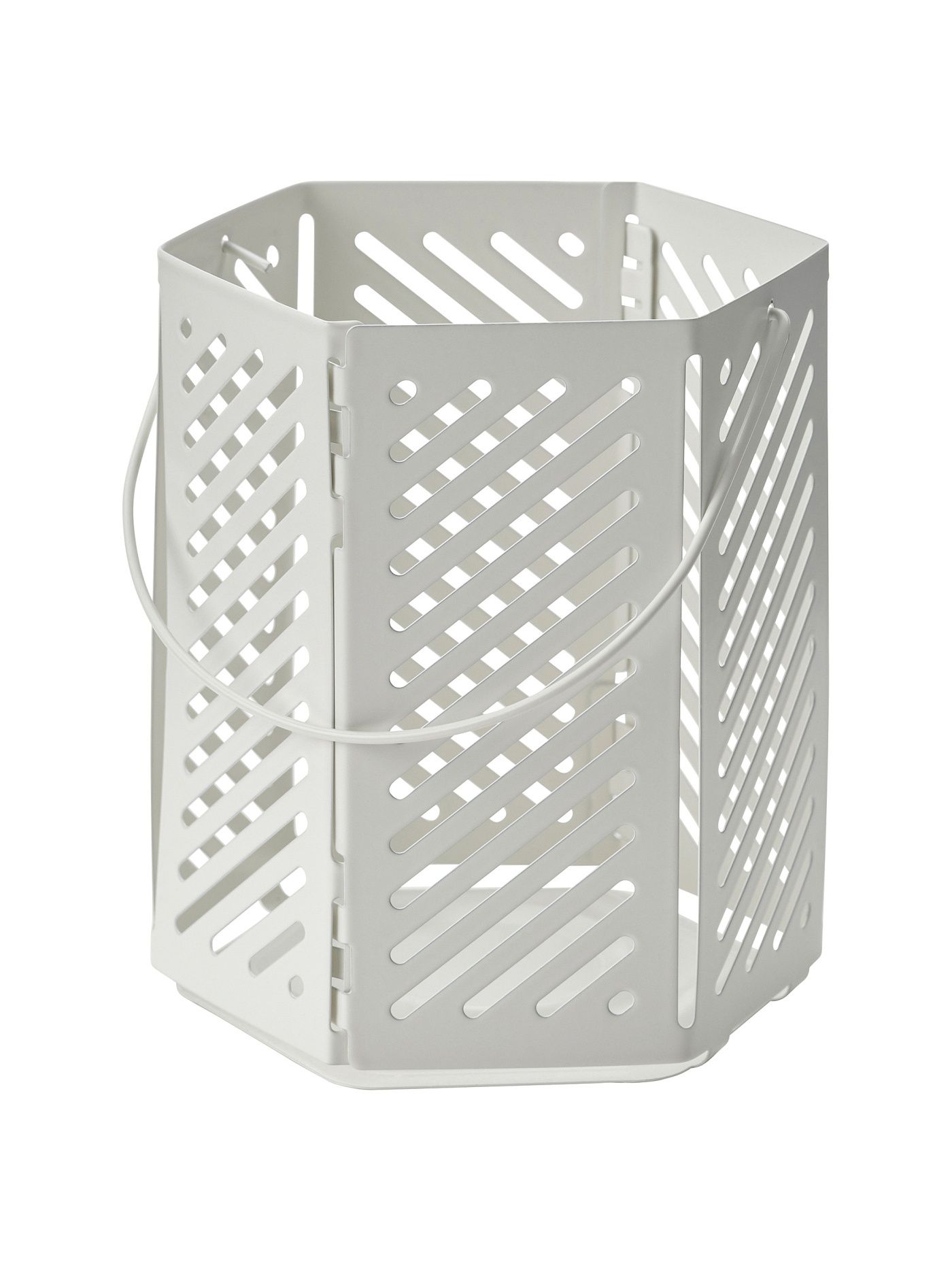 IKEA VARSYREN фонарь для свечи, цвет белый, 12 см