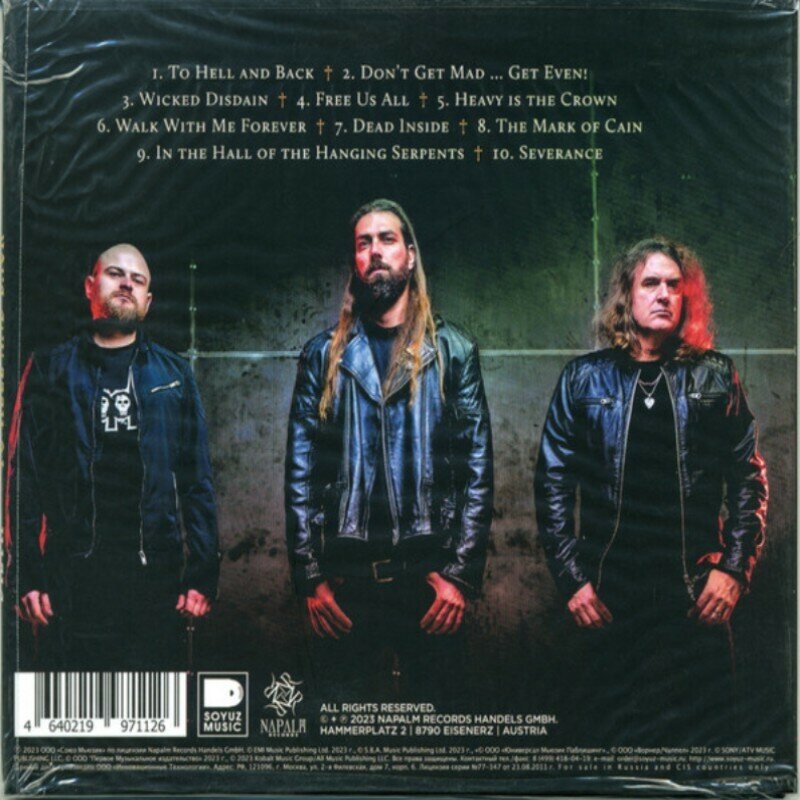 Компакт-диск Dieth — To Hell And Back (RU)(CD) — фото 1