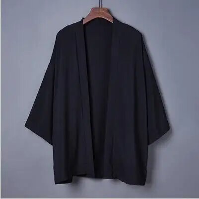 Женское/Мужское кимоно Sheng Peng Черный, 1