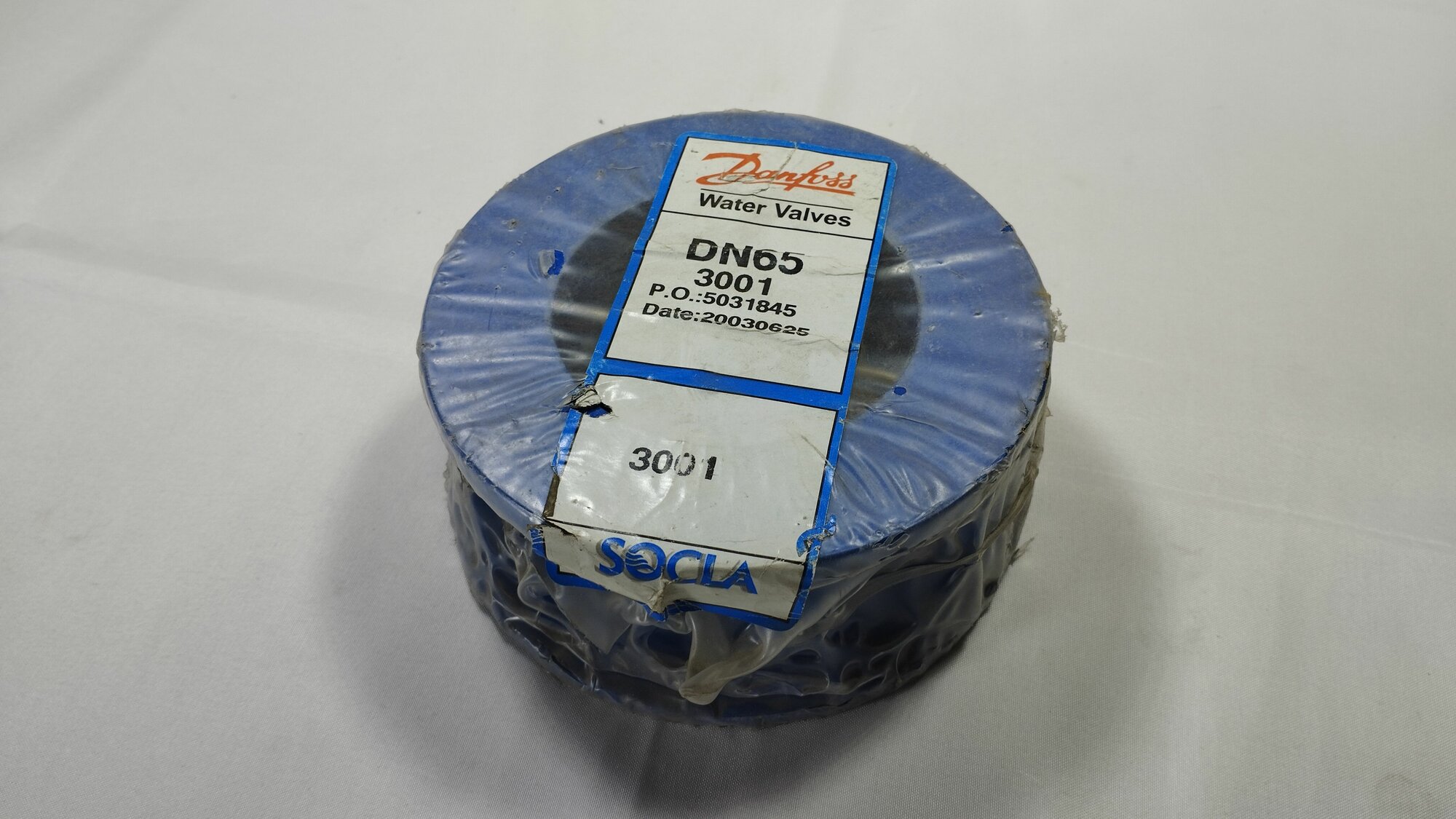 065B7496 Затвор обратный двустворчатый для установки между фланцами, с двойным диском из нержавеющей стали, Тмакс 100С, Ду 65 мм, Kvs 82,5 м3/ч, Ру 16 бар (149B3001)