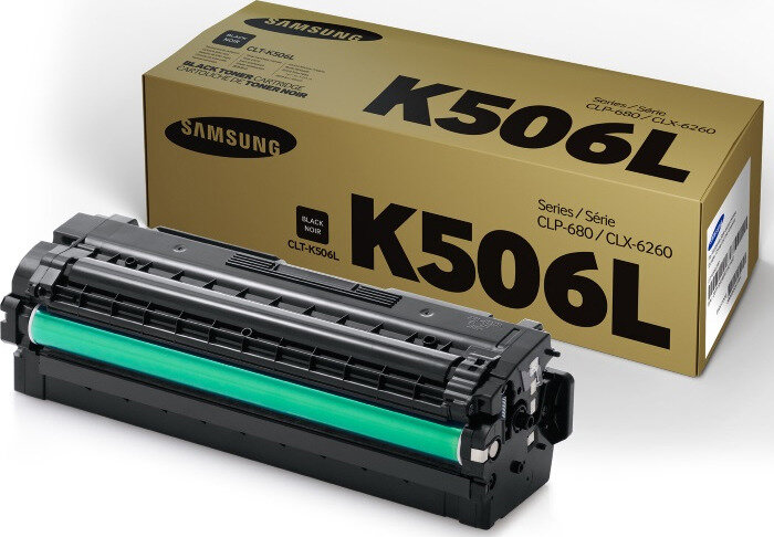 Картридж Samsung лазерный черный XL CLT-K506L