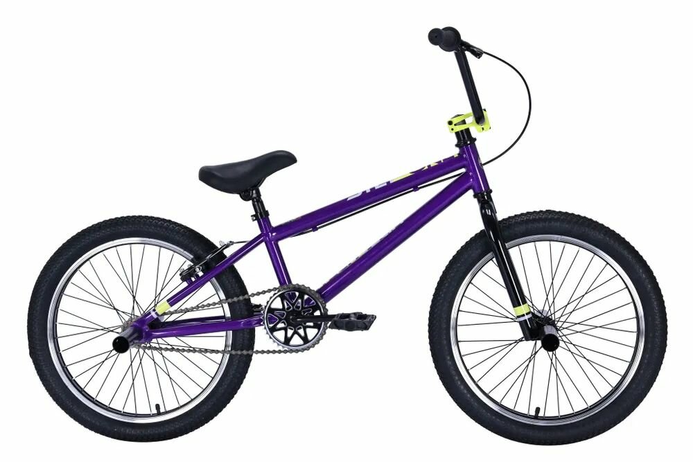 Велосипед BMX Step One 20" фиолетовый, Tech Team, для прогулок, обучения и активного катания
