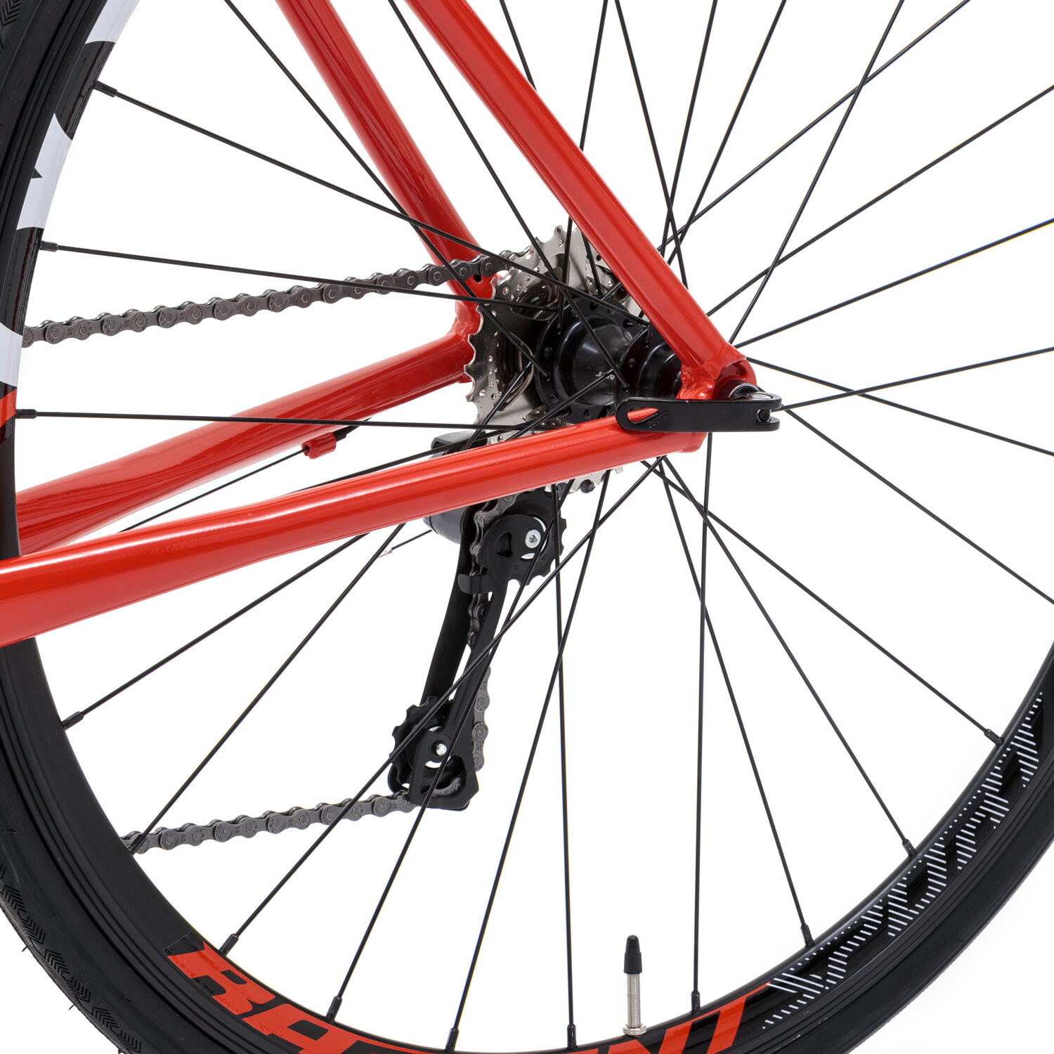 Велосипед Welt R80 28" 2024 (требует финальной сборки), Цвет red, Размер 570мм