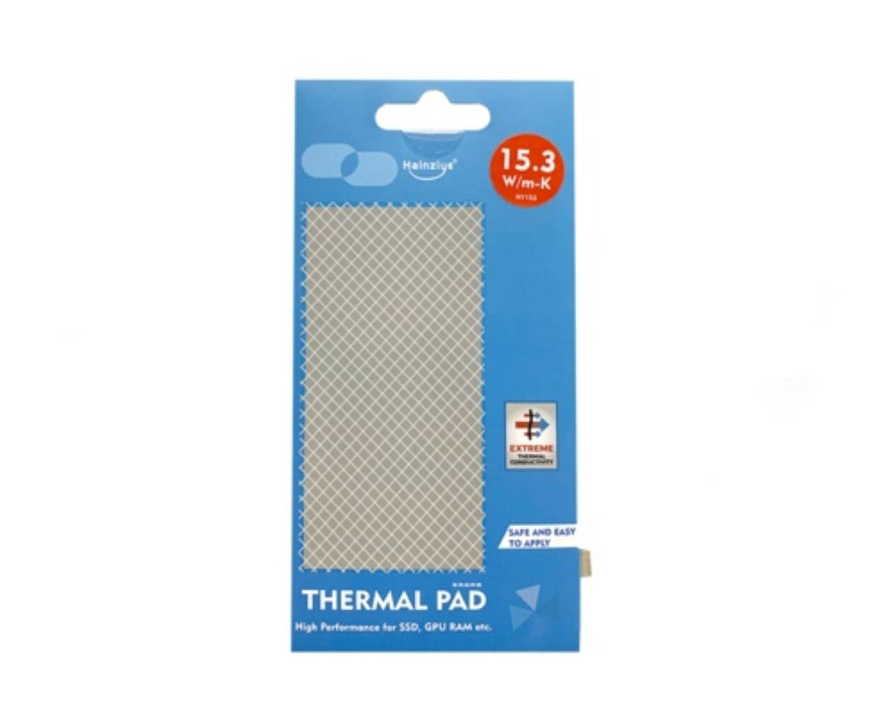 Термопрокладка силиконовая HY153 50*50*0.5mm 15.3 W/m-k