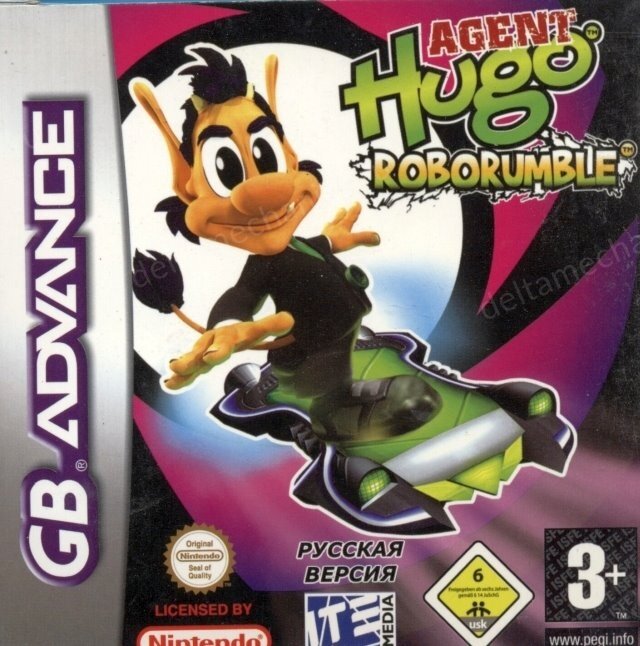 Agent Hugo Roborumble (игра для игровой приставки GBA)