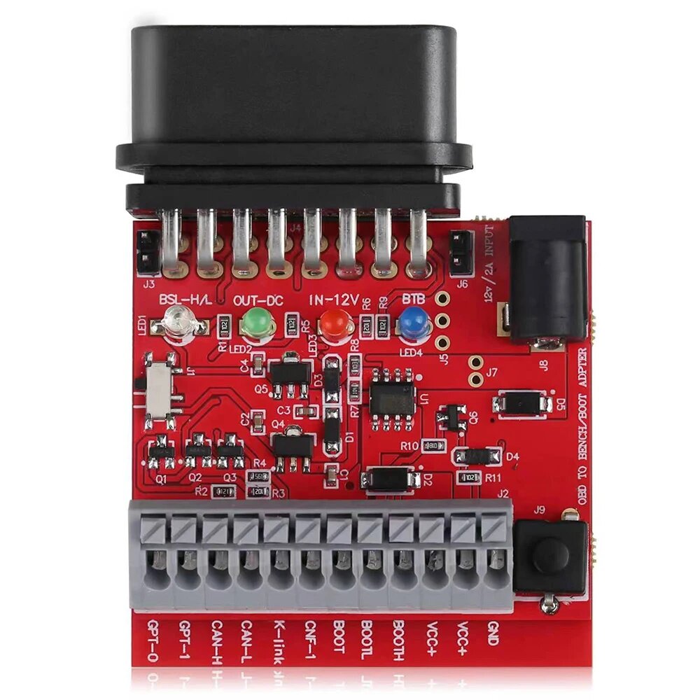 Новый адаптер OTB 2.0 (OBD on Bench Adapter) для KT200 KT200II Tagflash ECU Programmer Tool