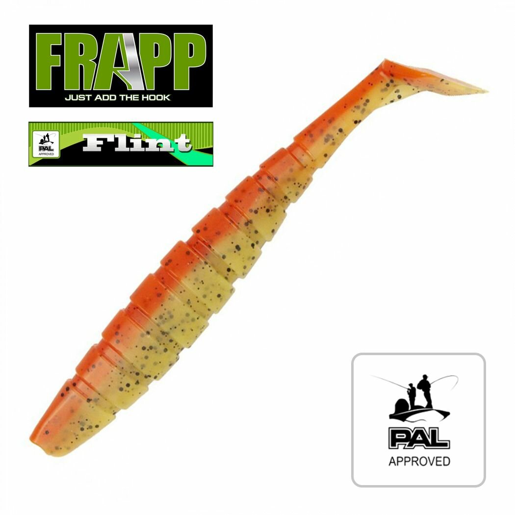 Приманка силиконовая Frapp Flint 5", 12,7 см, 4 шт/уп, #PAL08