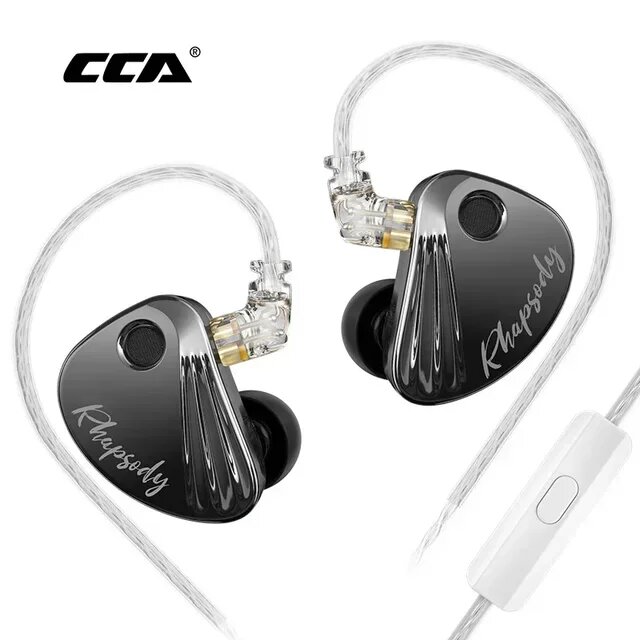 CCA Rhapsody 2DD+4BA проводные внутриканальные наушники Rhapsody With Mic