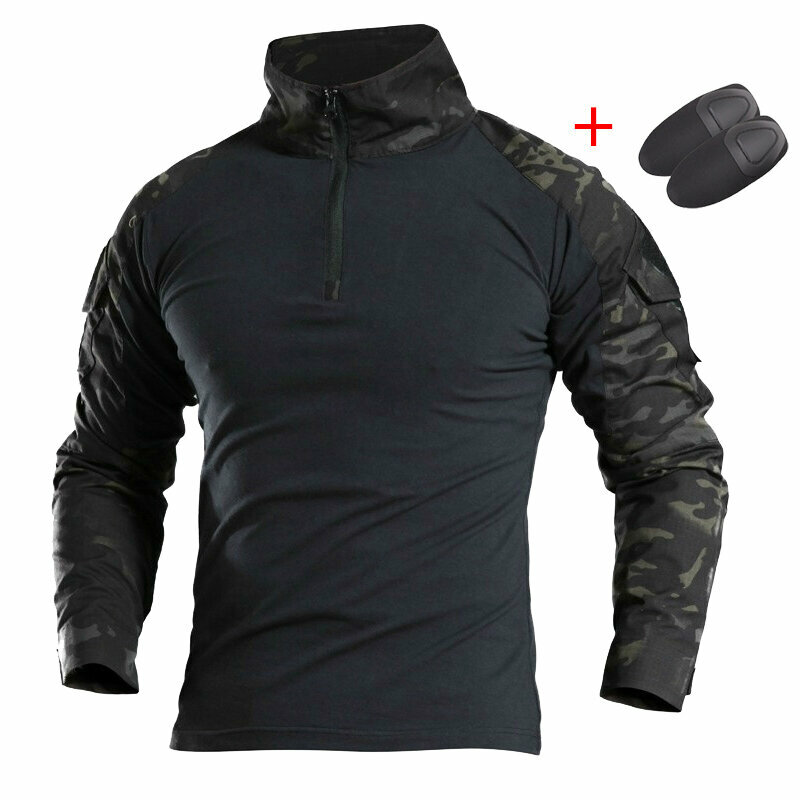 Тактическая рубашка с налокотниками