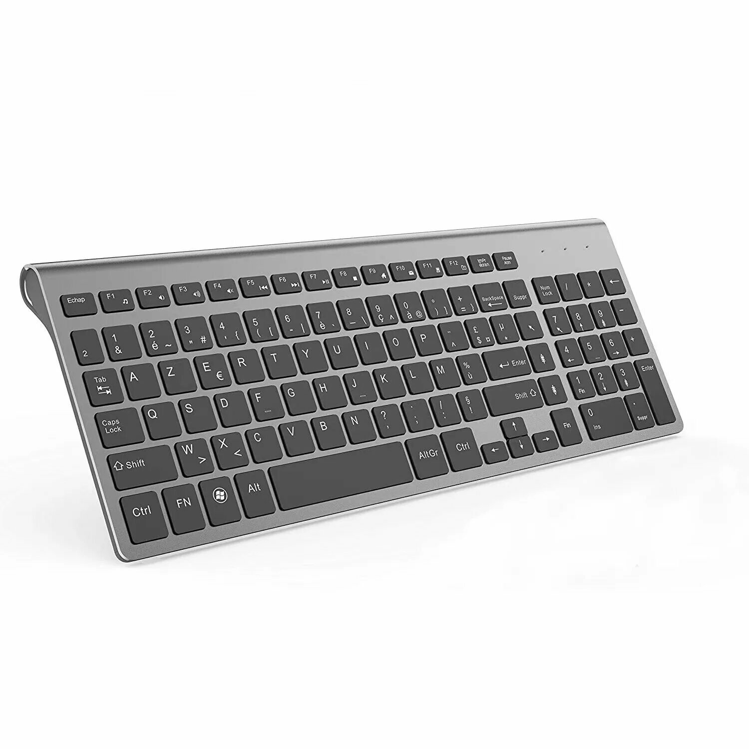 Беспроводная клавиатура Aopei AZERTY French (grey) 2.4ГГц