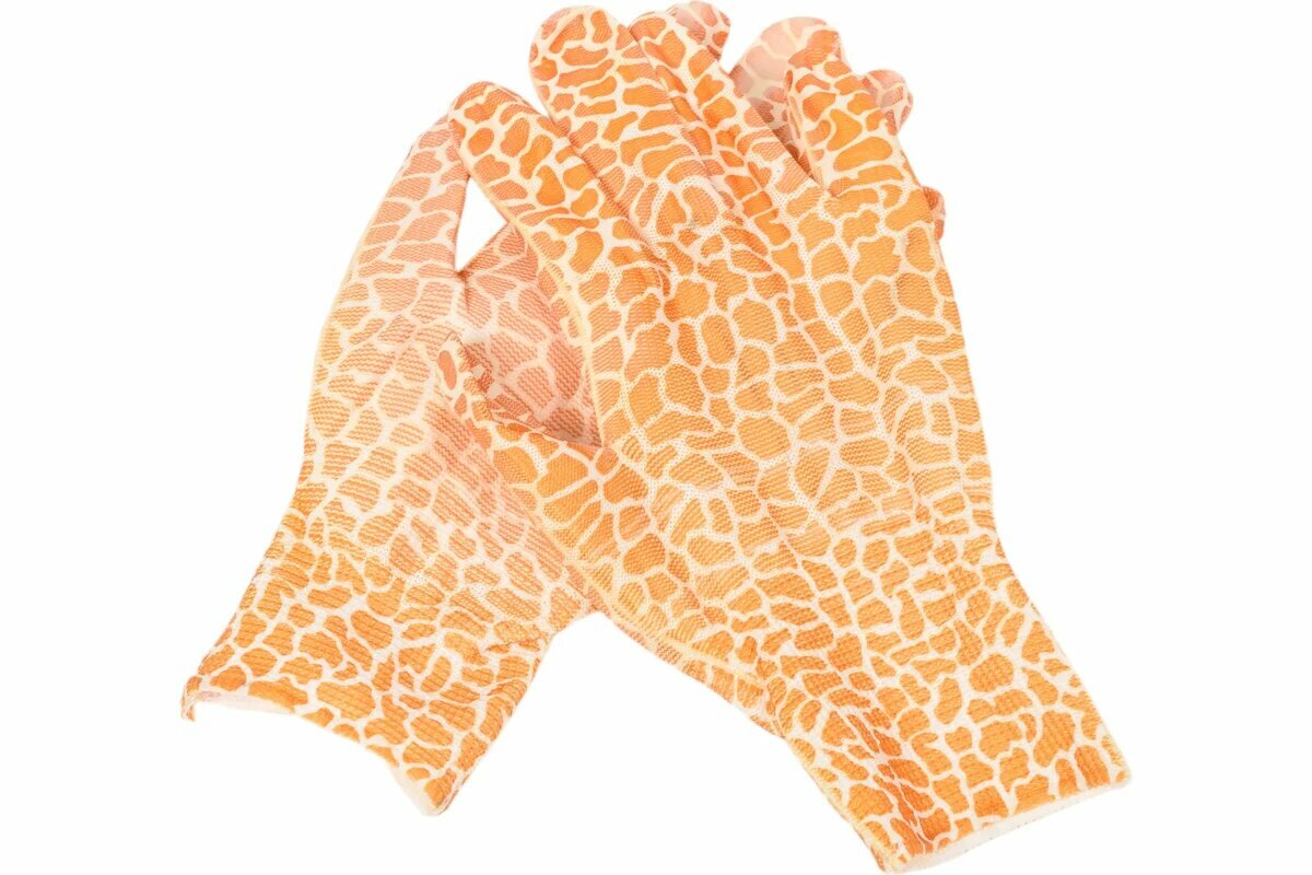 РемоКолор перчатки полиэстер с полимерным покрытием ладони и пальцев размер L 24-2-027