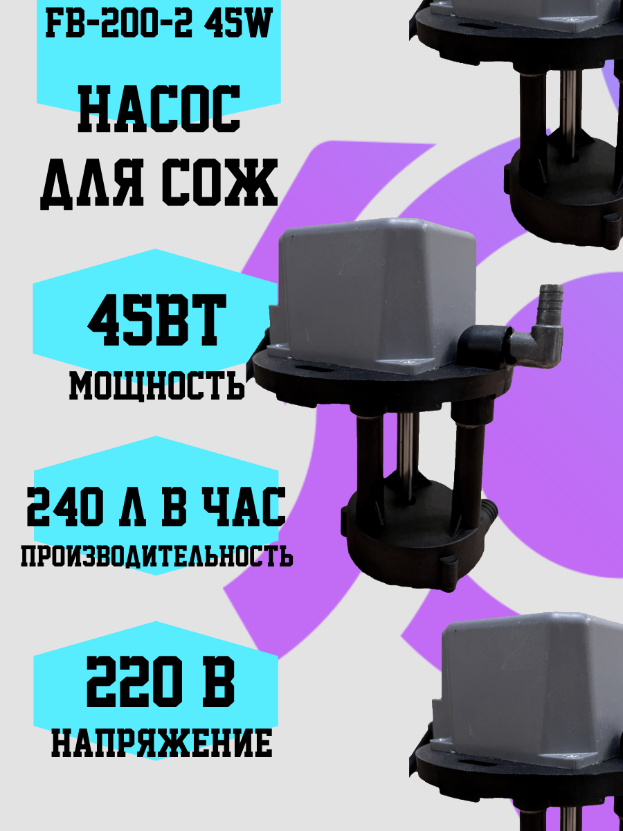 Насос (помпа) подачи СОЖ FB-200-2 45W