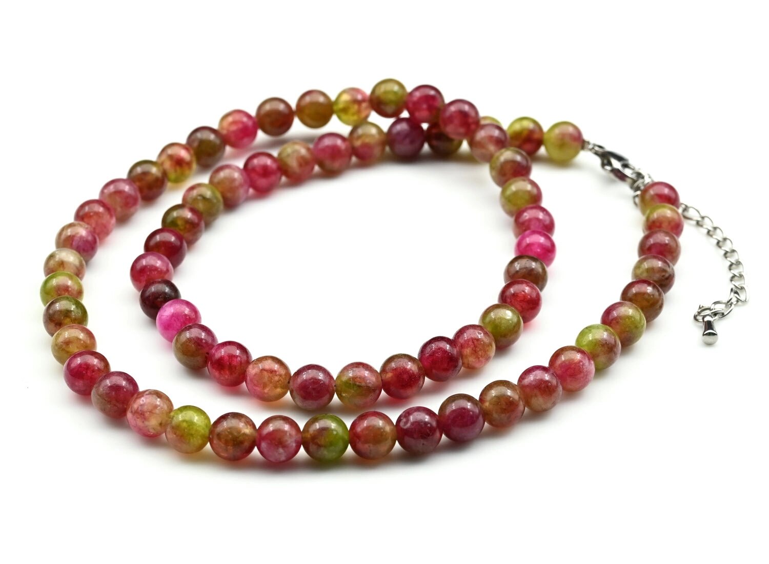 Бусы, кальцит