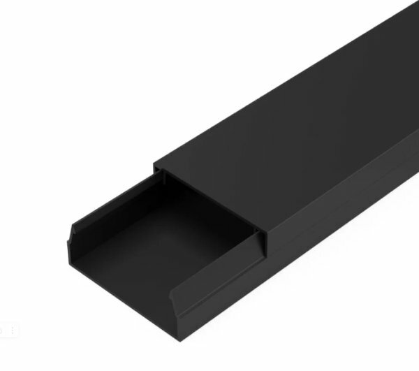 Кабель-канал 40x16x2м Чёрный (цена за штуку)
