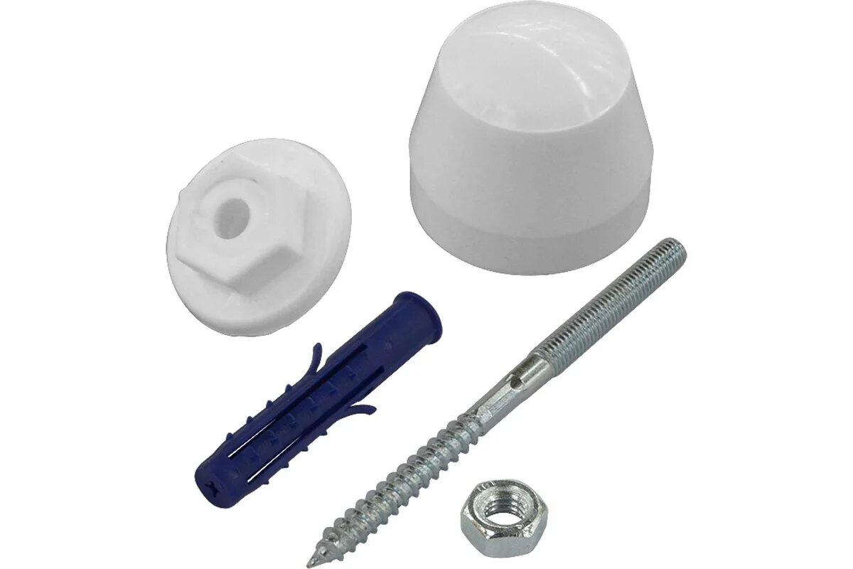 Накрепко Комплект крепления раковины 8x120 мм 2 шт для монтажа на столешнице 108801