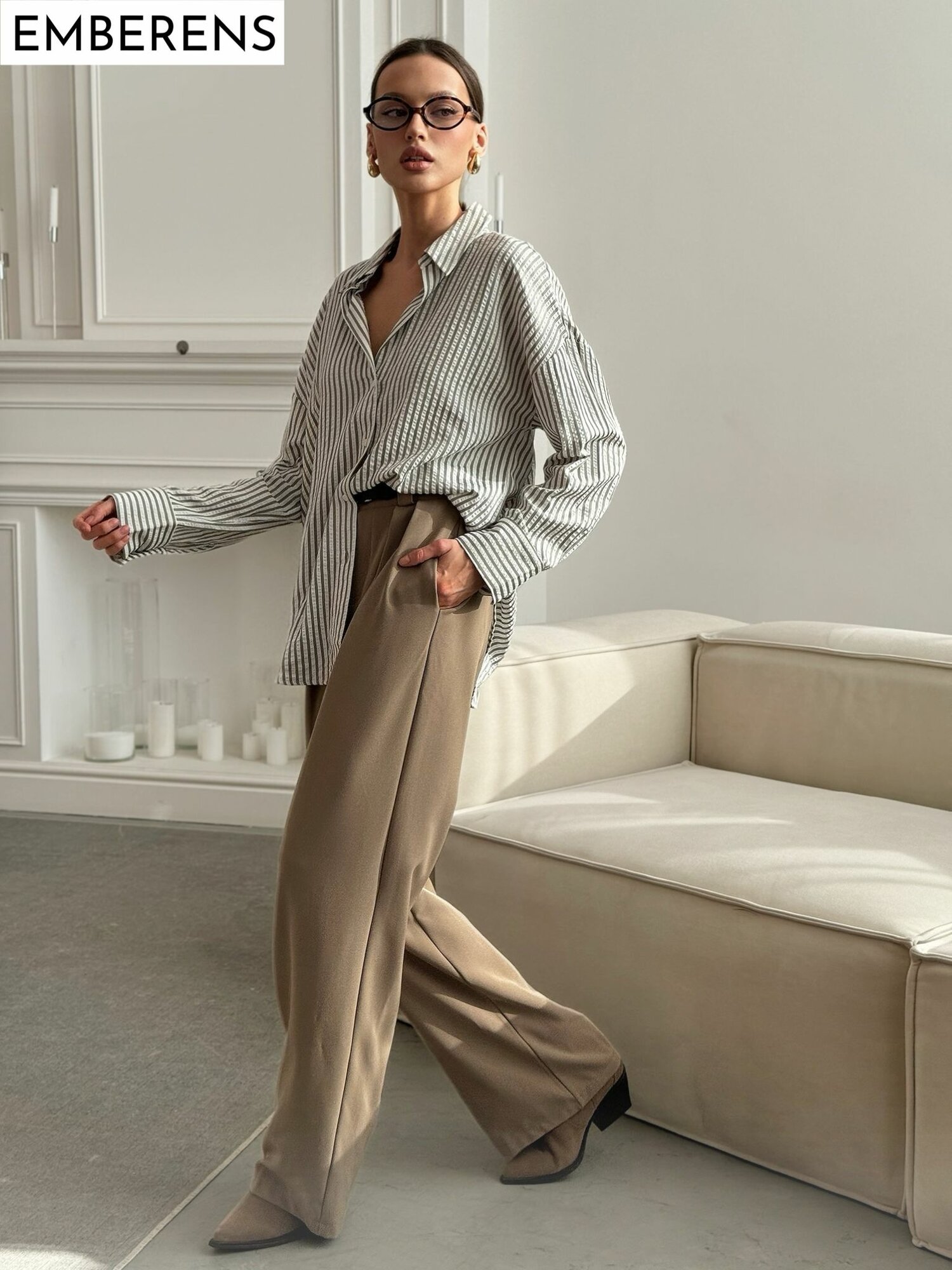 Рубашка Осень-зима 2025