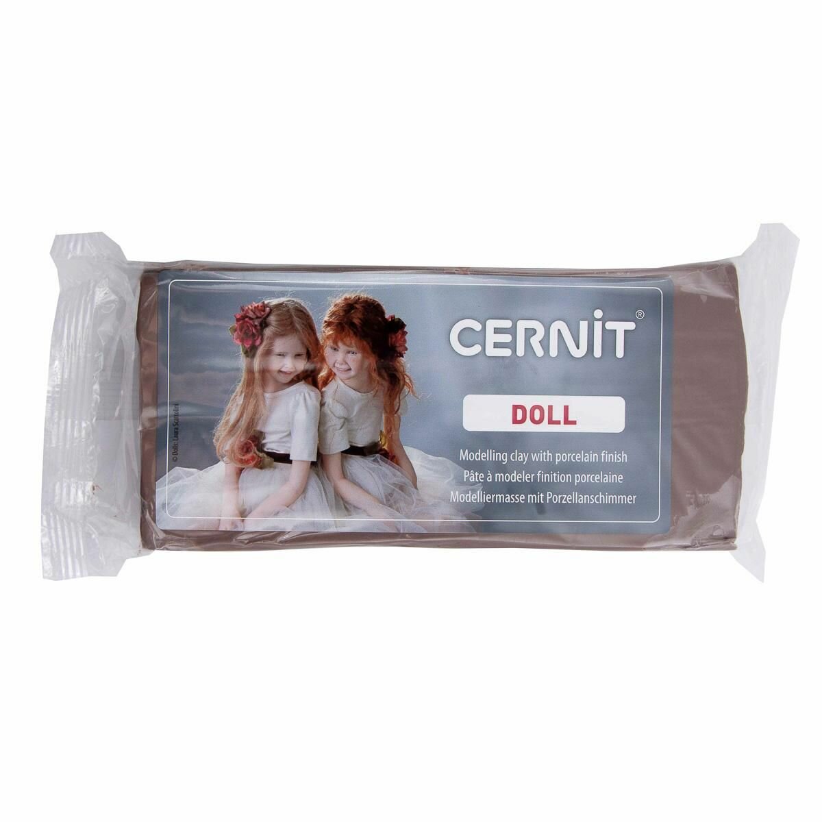 Пластика Cernit "Doll Collection", цвет 808, Нуга, 500 г, CE0950500