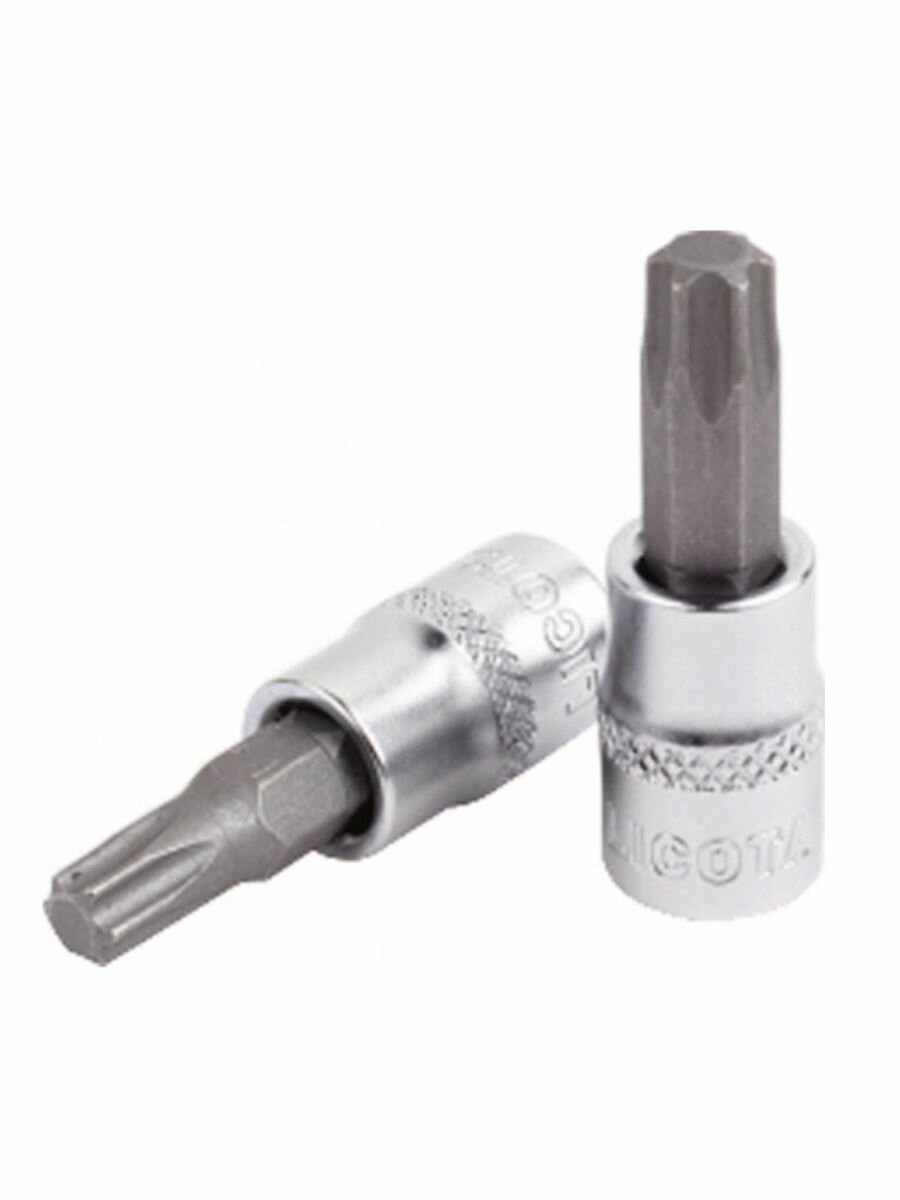 Головка торцевая Licota H2T25, с вставкой, Torx, 1/4", T25