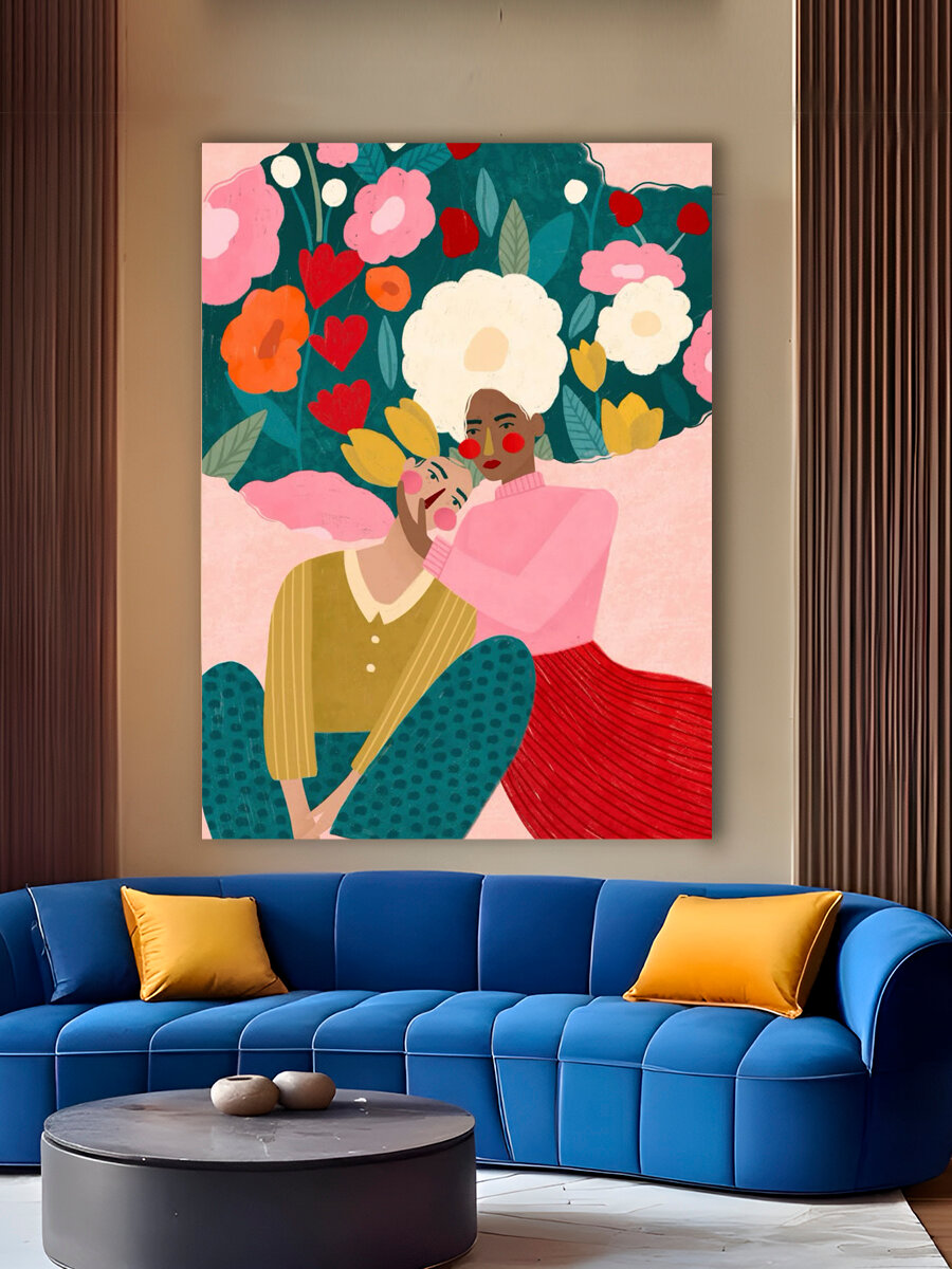 Картина на стену для интерьера от бренда Pechat Vip из категории Вдохновение 60х80 см.