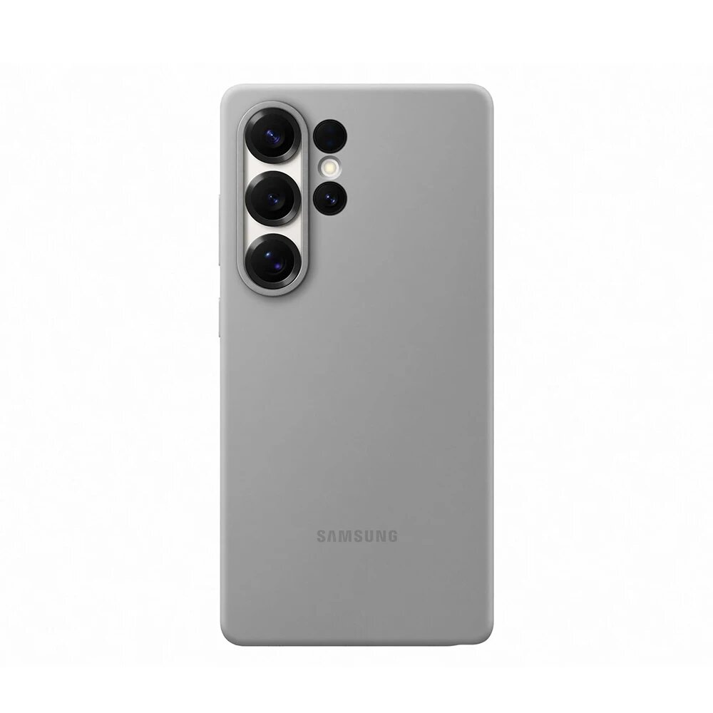 Серый силиконовый чехол Samsung Galaxy S23 Ultra, EF-PS938