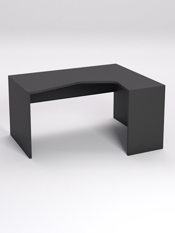 Стол эргономичный правосторонний НТ-040, Черный. Производитель товара - компания Westcom.