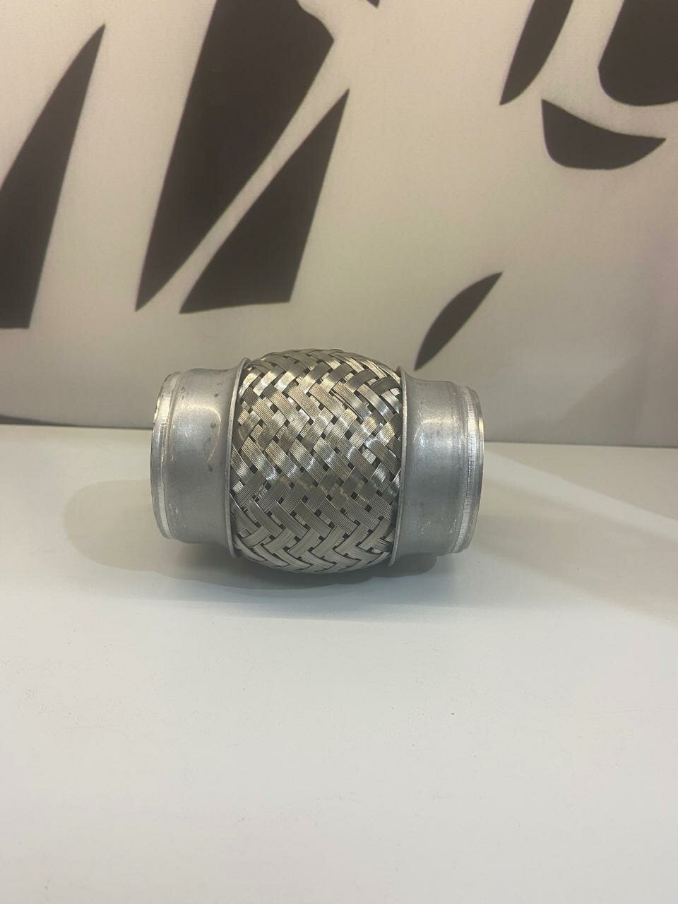 Гофра глушителя UJIMA "TX", трехслойная, 50х100 мм, серебристый