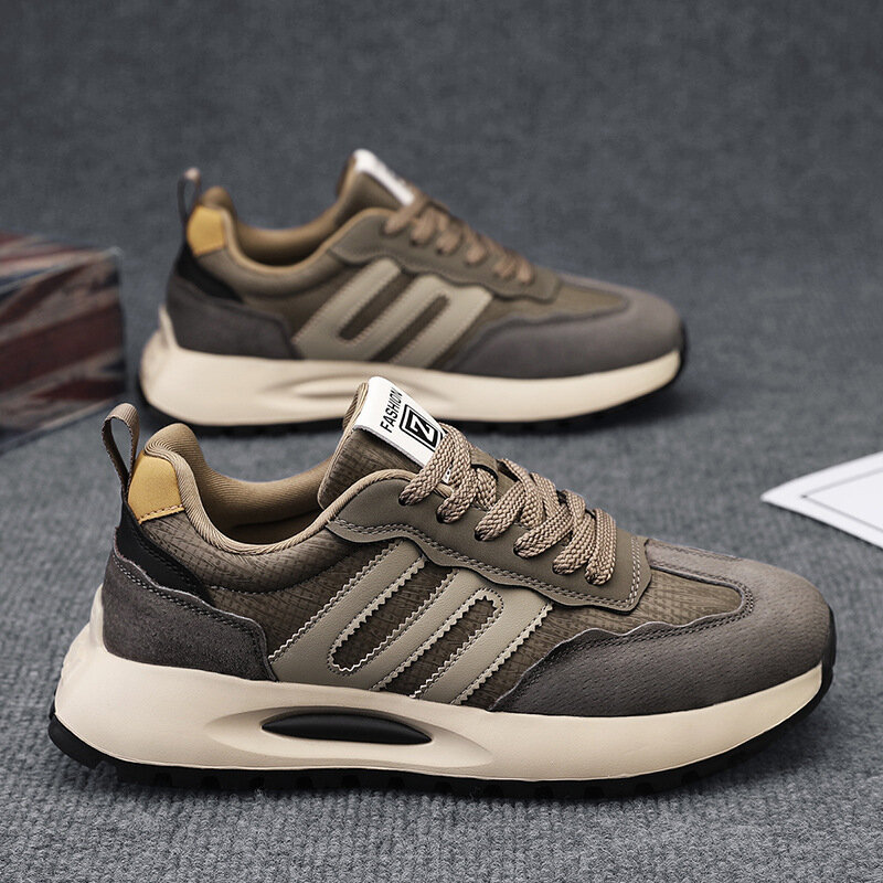 LUO Кроссовки Мужчины Летняя Дышащая Хлопок Удобная/Green