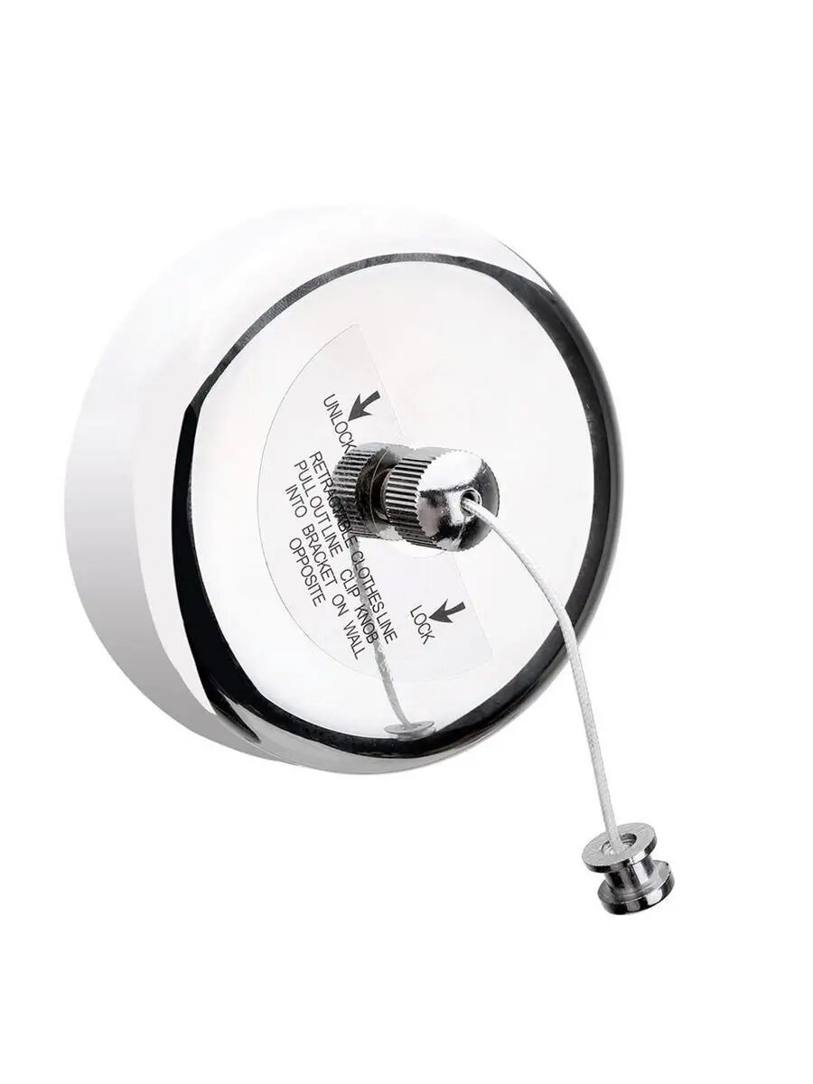 Сушилка для белья веревка бельевая сушка вешалка с нейлоновым тросом