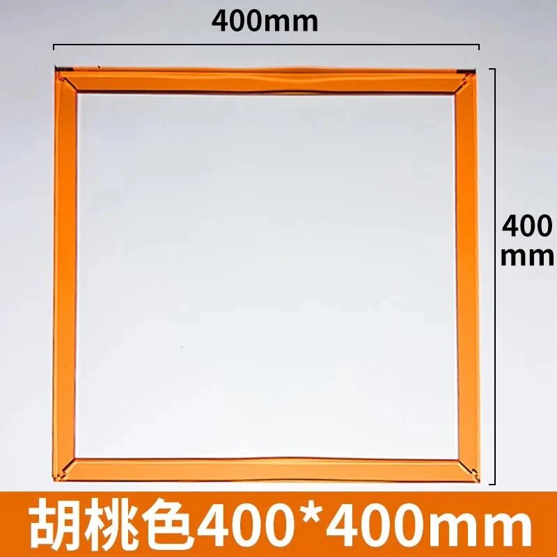Люминесцентный акриловый коврик для аквариума Оранжевый, Orange 40CM