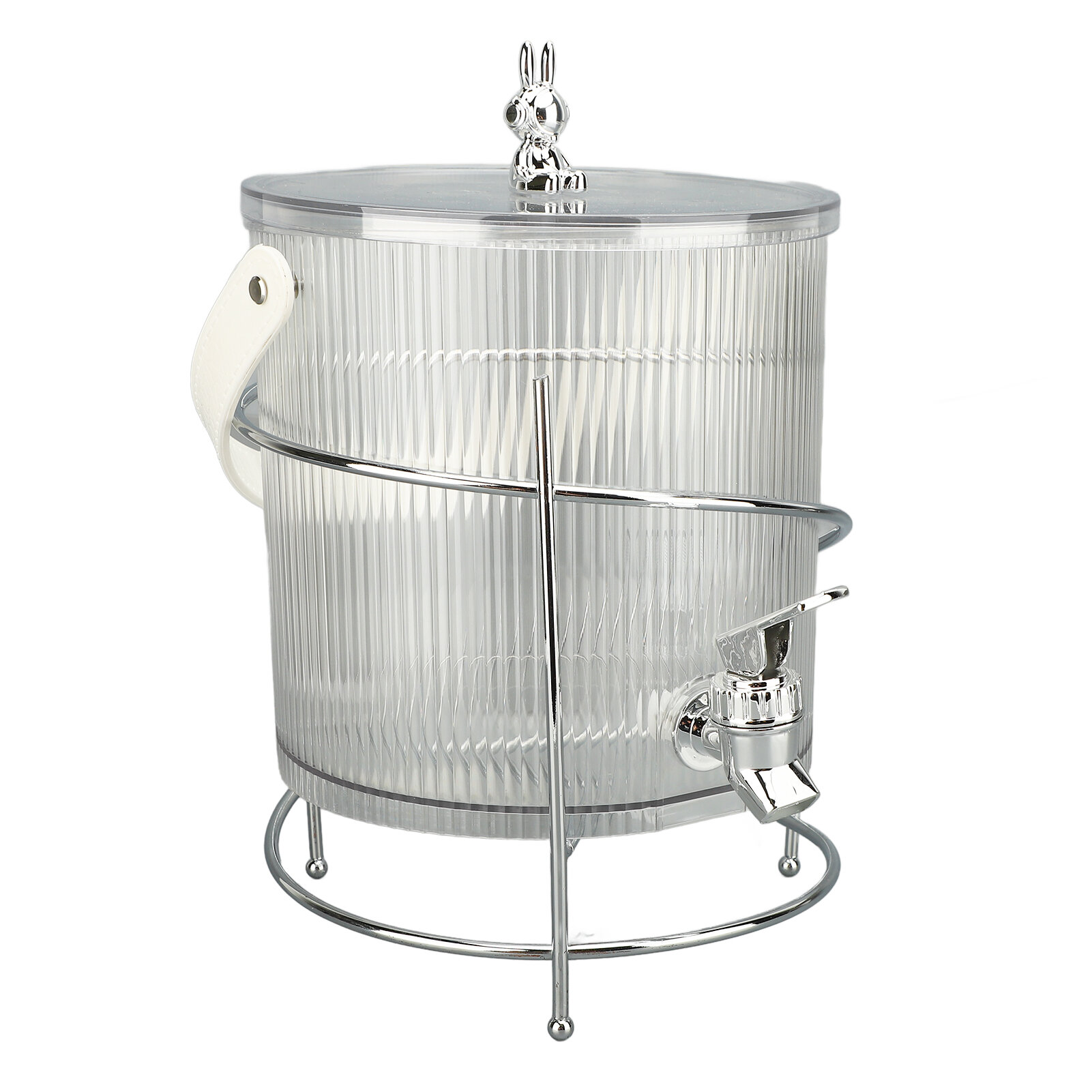 Диспенсер для напитков Прозрачный диспенсер для напитков с краном Подставка для вечеринок Свадеб Лимонад Стиральный порошок Многоцелевой