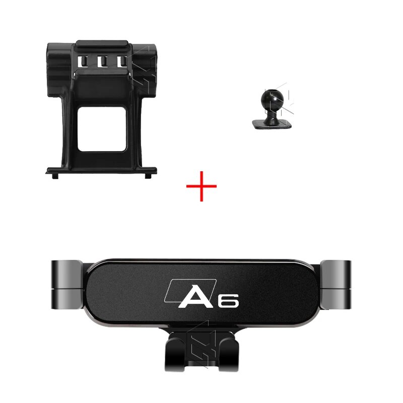 Автомобильный держатель для телефона Audi A6 S6 C8 2019-2024, поддержка мобильного телефона, специальный фиксированный кронштейн, GPS-база, подставка, аксессуары для интерьера, Base and holder