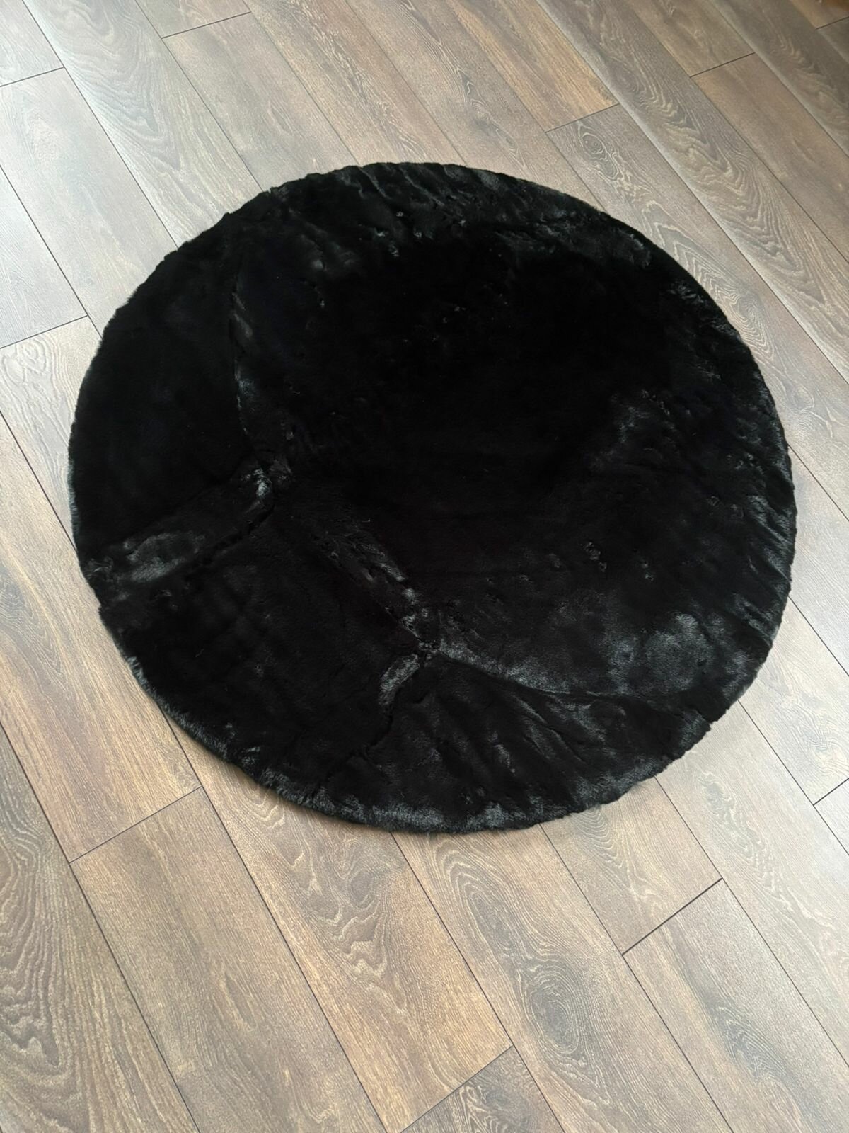 Ковер на пол CARPETPAL "Мальдивский песок" круглый 1,2*1,2м