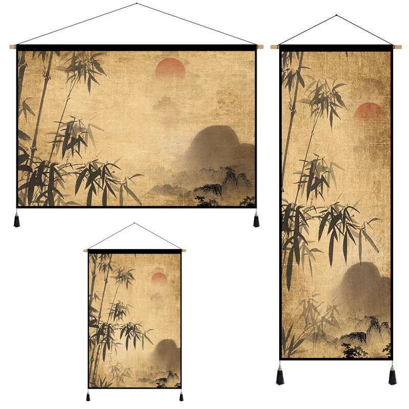 Гобелен DZQ, полиэстер/хлопок, ретро китайская ткань