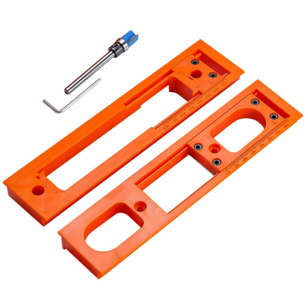 Невидимое устройство для прорезания внутренних и наружных трехмерных петель для дверей