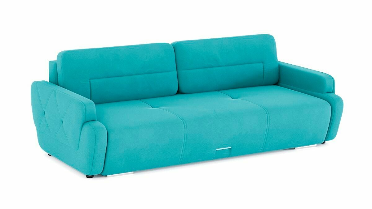 Диван - кровать Джелонг, пантограф, 225*70*105, велюр Зара Азур 48