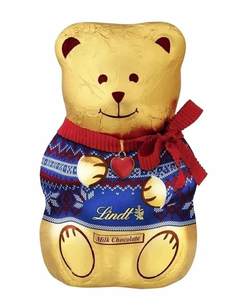 Шоколадый мишка Lindt Teddy в рубашке 100 г