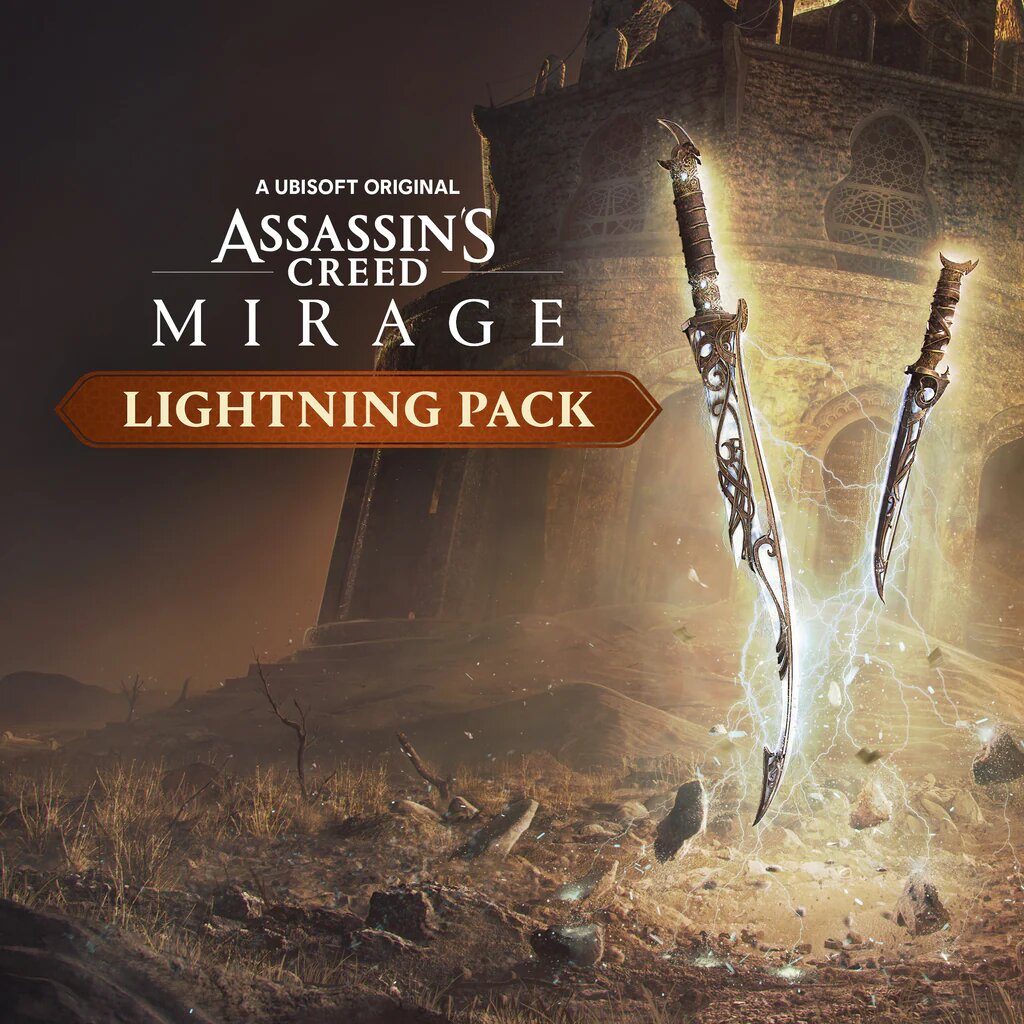 Дополнение Assassin’s Creed Mirage Lightning Pack, цифровое издание PlayStation 4 и PlayStation 5, регион Индия / код пополнения баланса