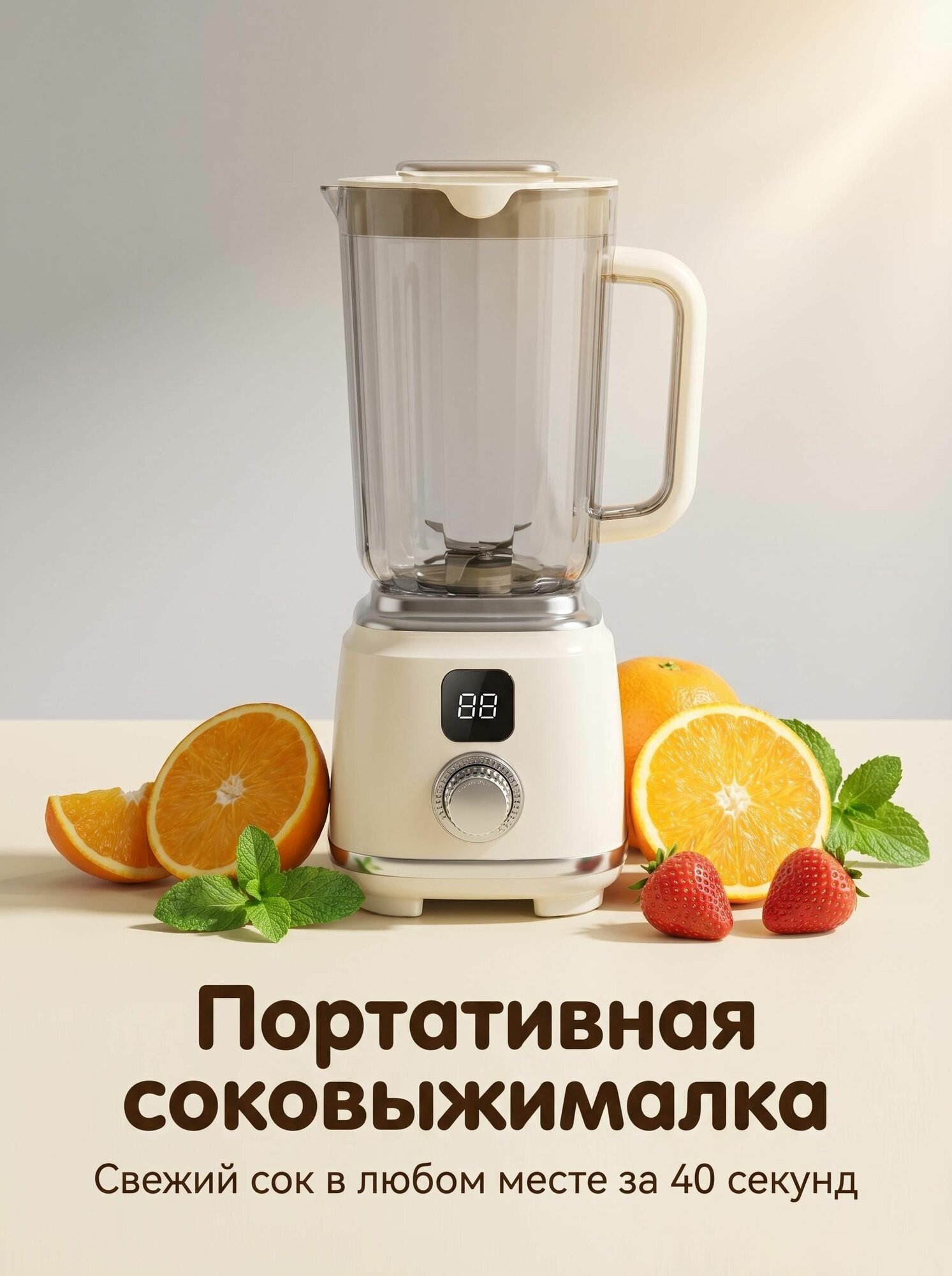Добрая Корзина Соковыжималка электрическая комбинированная оковыжималка электрическая для овощей и фруктов, белый