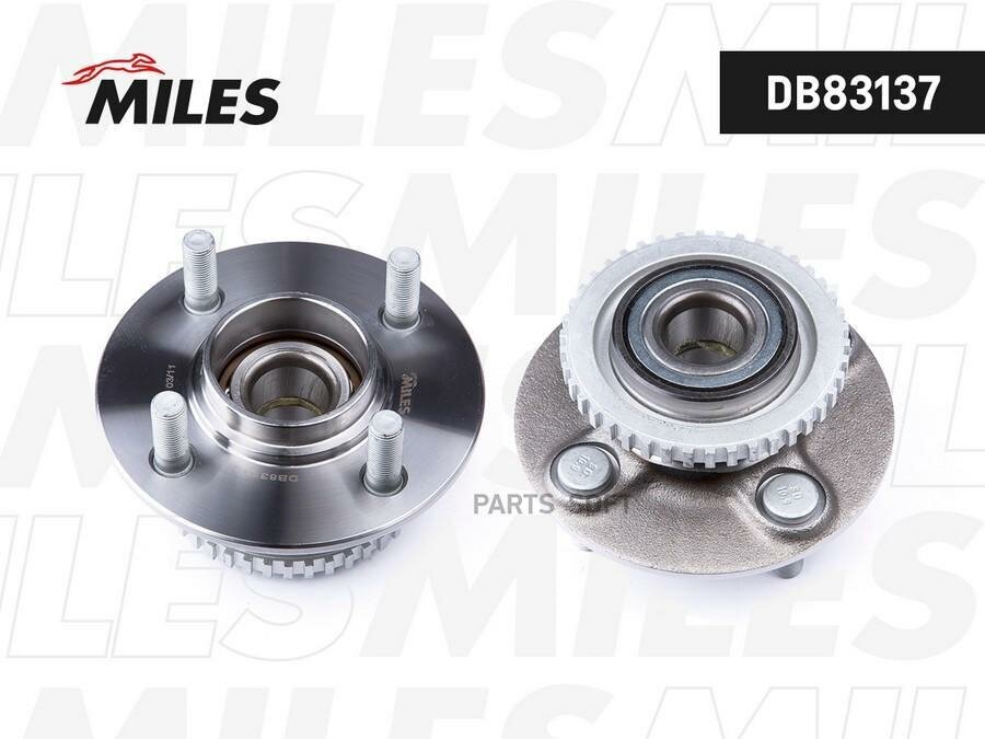 DB83137 MILES Ступица с подшипником NISSAN ALMERA N15 95-00 зад. +ABS
