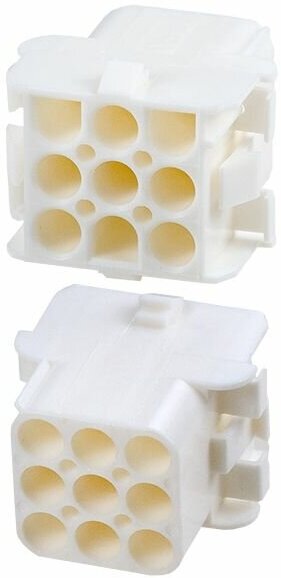 UMNL розетка на кабель 3х3 контакта 6.35мм