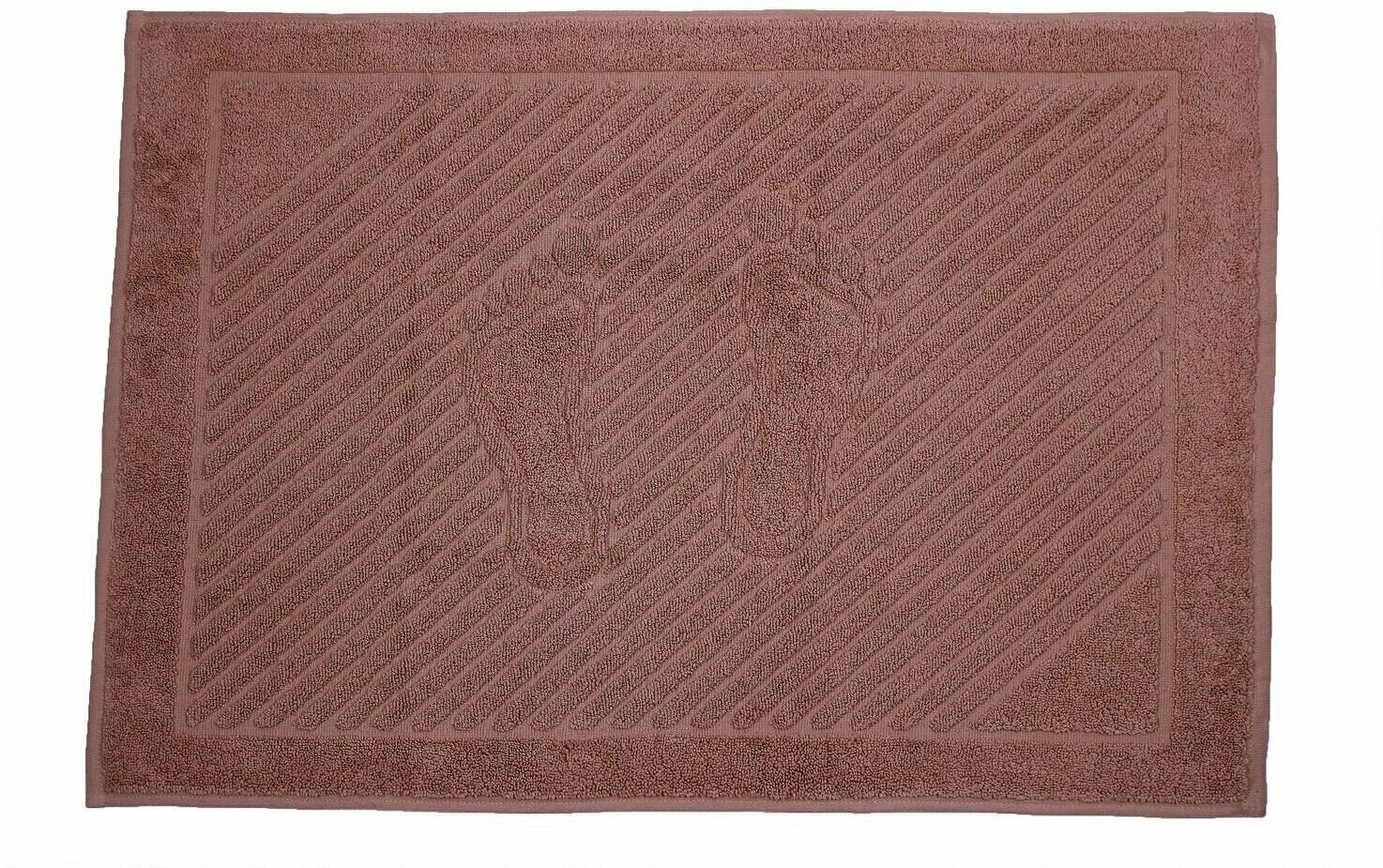 Полотенце для ног Kov Winetasting, коврик хлопковый 50х70, бордовый 1шт.