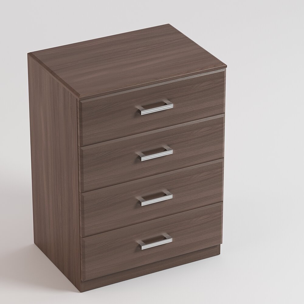 Комод КД-1/2 "Колизей мебель" ясень шимо темный (ШхГхВ) (600х420х830)мм 4 ящика