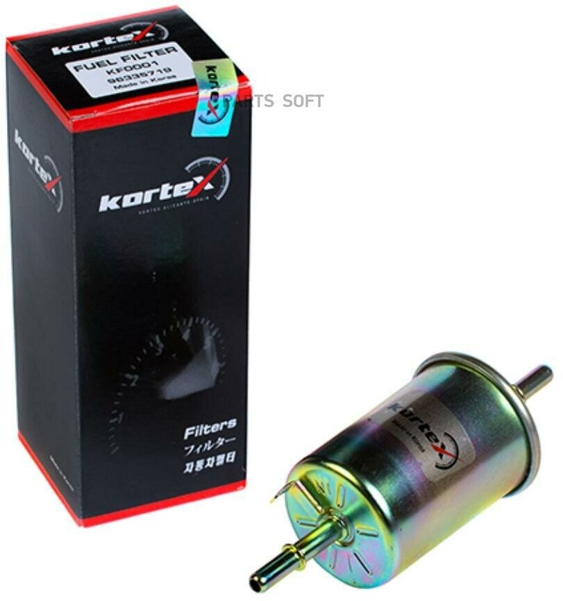 KF0001 KORTEX Фильтр топливный OPEL/GM/LADA 2123