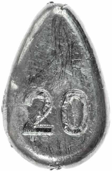 Рыболовные грузила "Catcher" Грузило для карповой ловли плоское гладкое скользящее, 5шт/упак