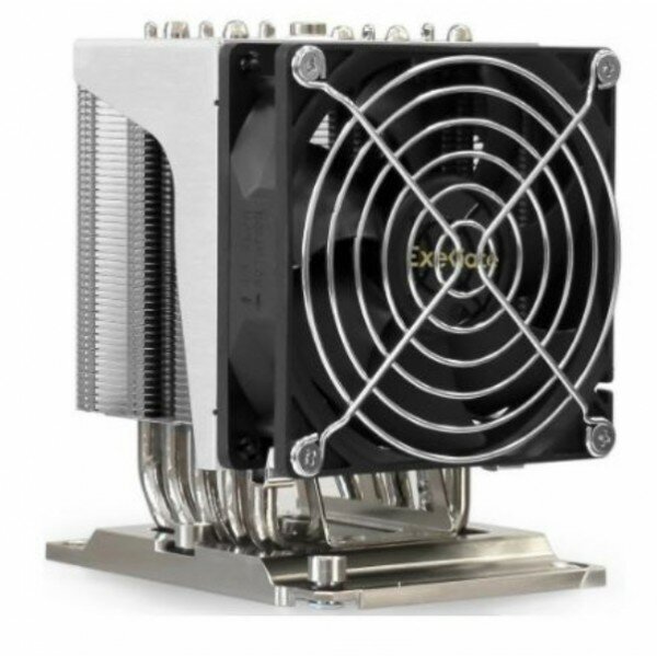 Кулер для процессора ExeGate ESNK-P0070APS4. PWM.4U.3647. Cu серебристый, 92 мм, алюминий/медь, 3800 об/мин, 44 дБ, 4 pin, 205 Вт, 125.5 мм